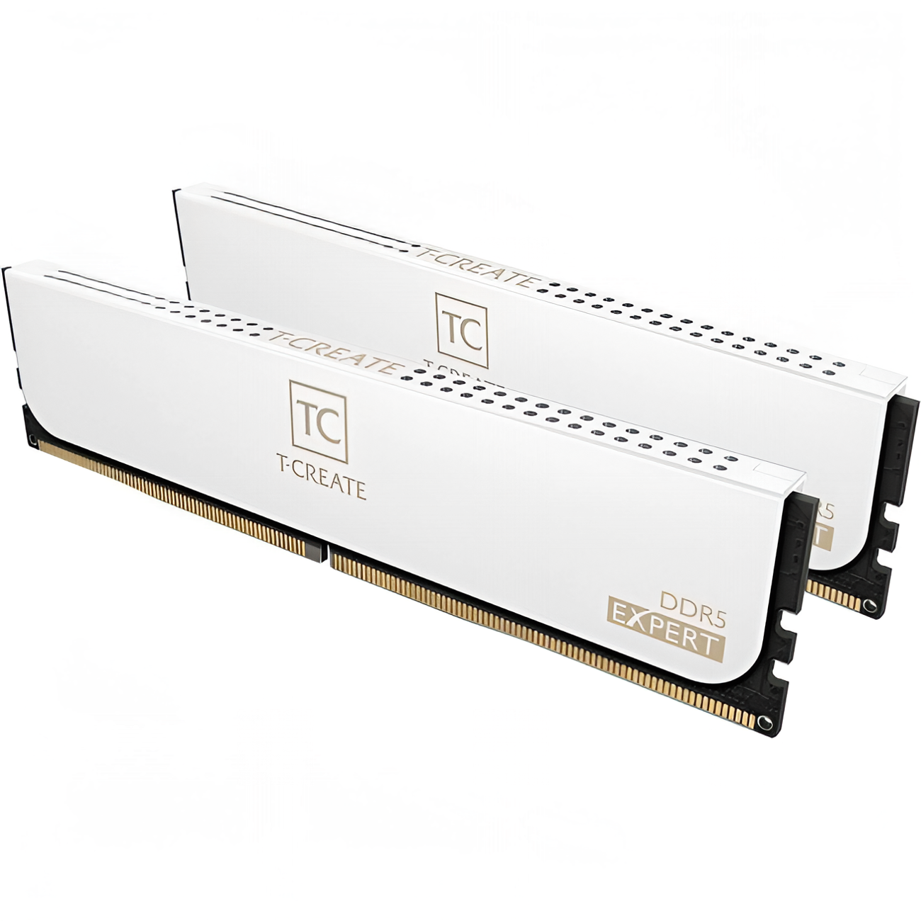 Модуль памяти DIMM DDR5 32Gb, 7200Mhz, 2x16Gb, Team Group T-CREATE Expert White (CTCWD532G7200HC34ADC01)