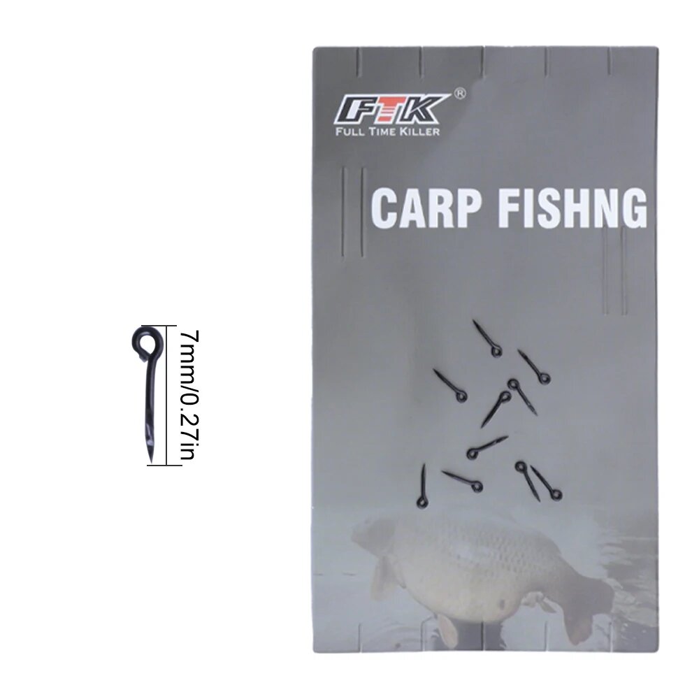 FTK рыболовные крючки для карпа, 7mm-10pcs