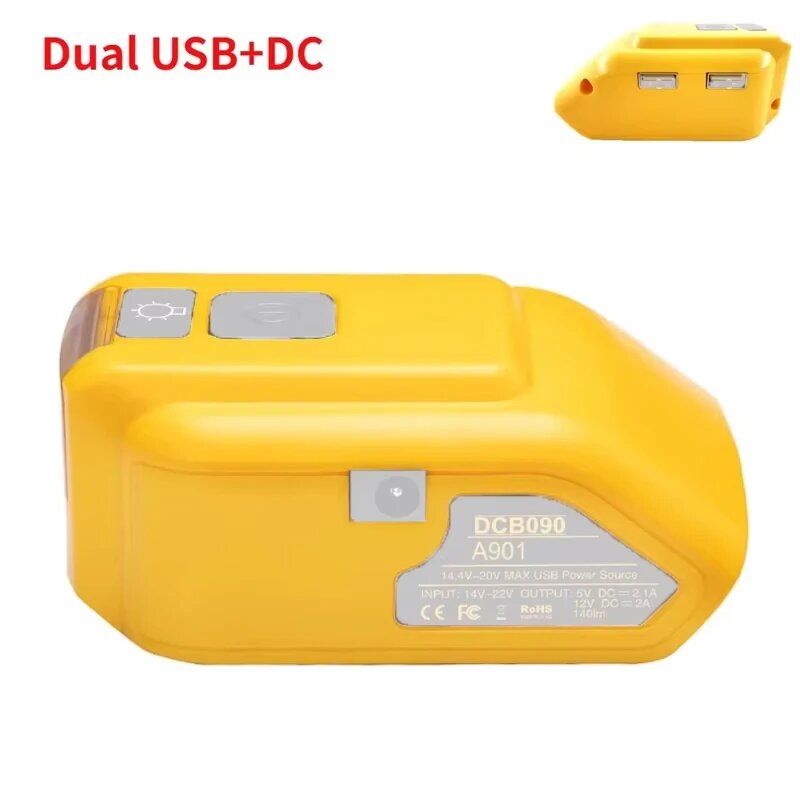 Зарядное устройство Dewalt DCB090 Dual USB DC