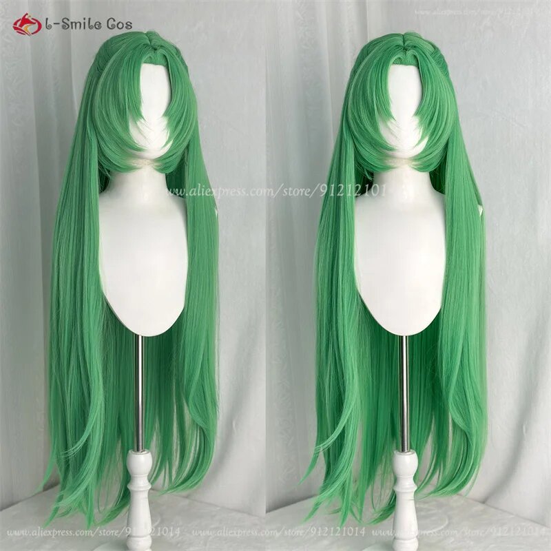 Зелёный парик Sonozaki Shion для косплея