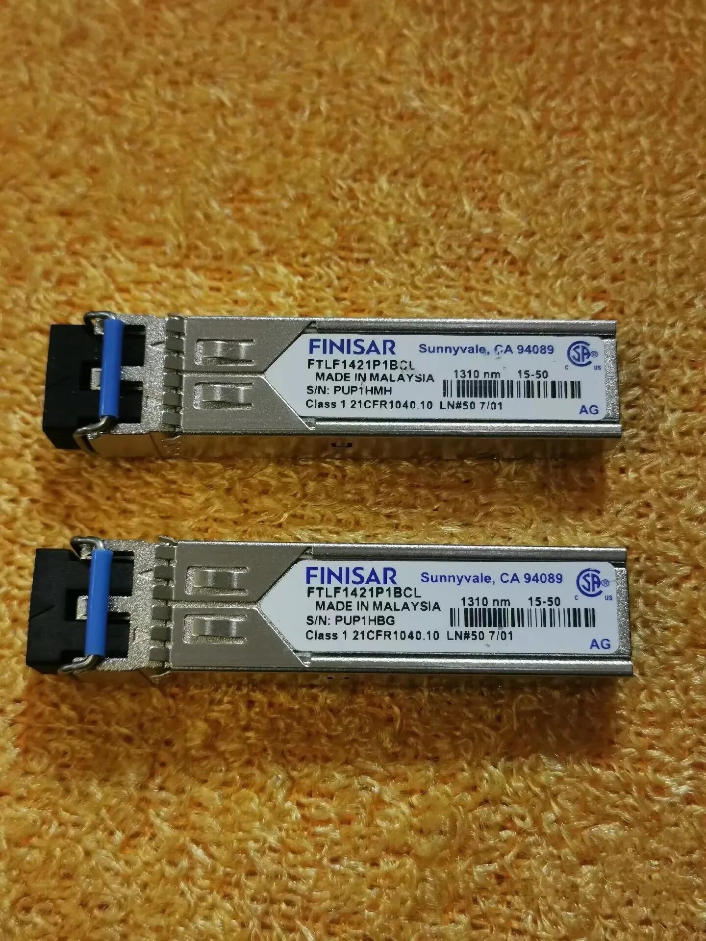 Finisar SFP Модуль FTLF1421P1BCL 1310NM 2G