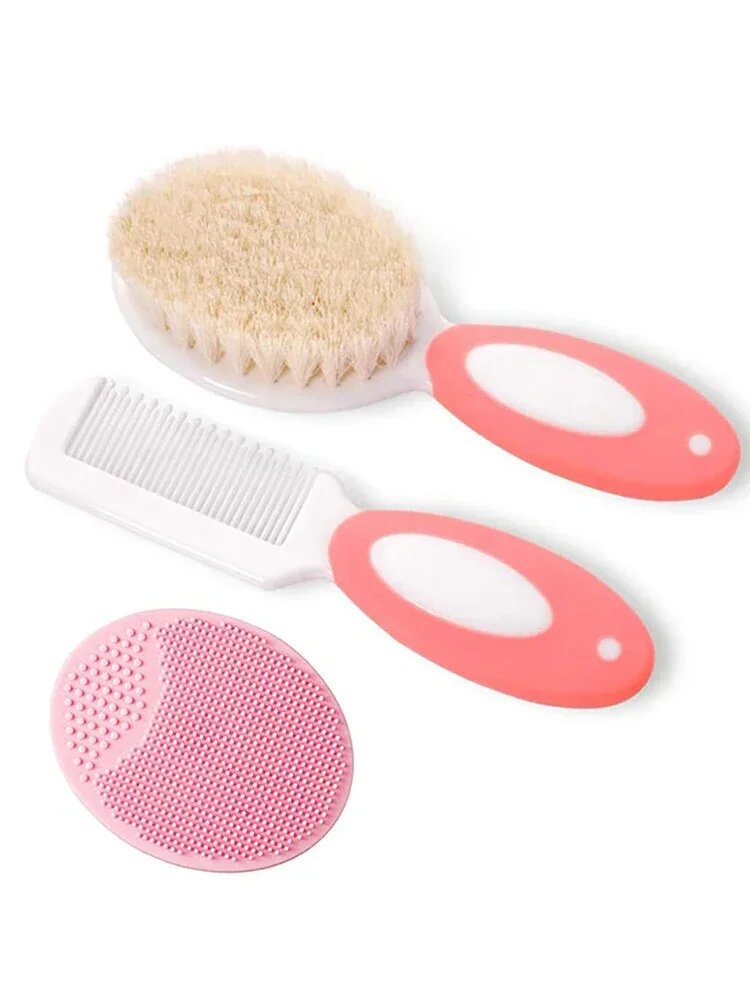 Детская щетка для волос Baby Hair Comb Розовый, pinkA