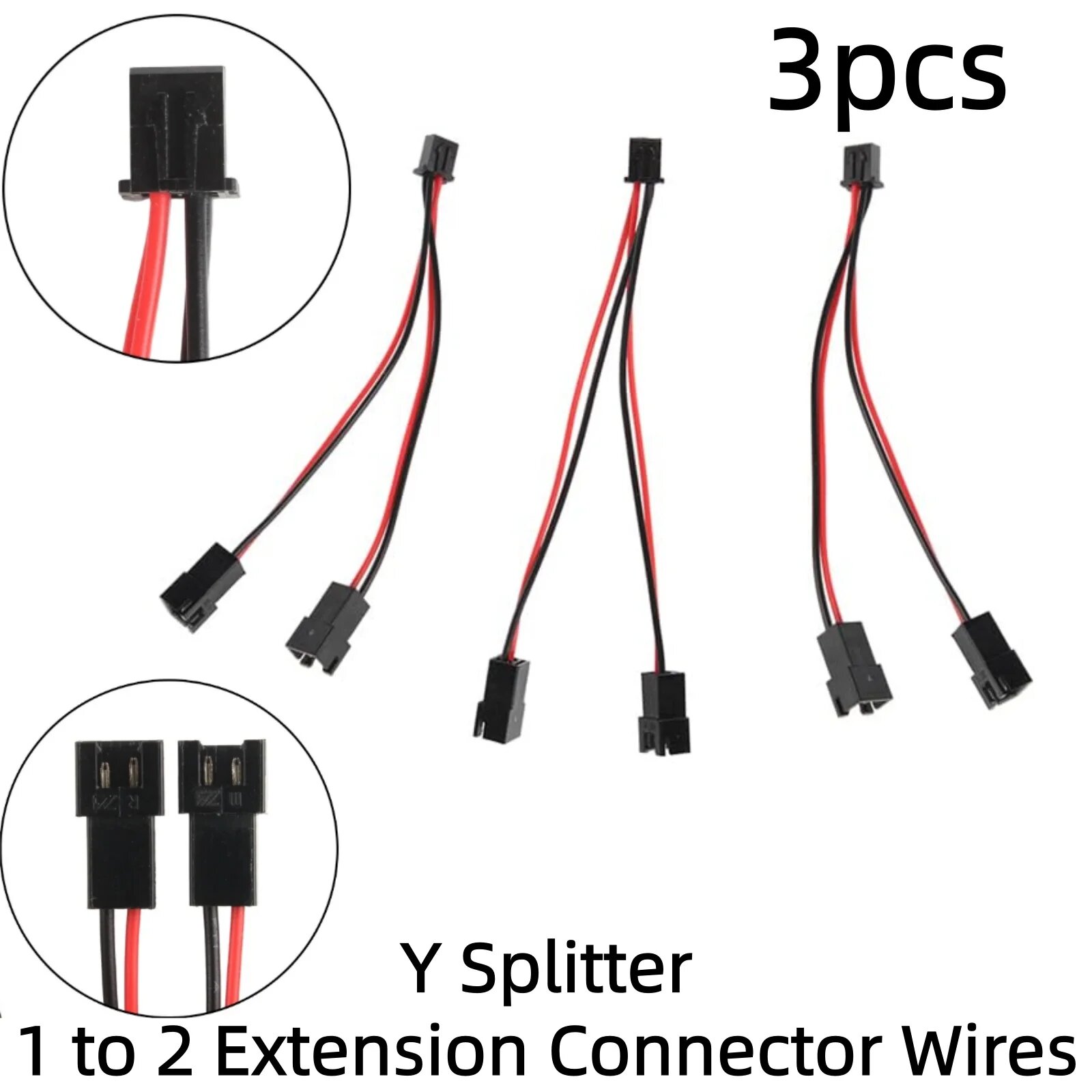 Кабель Y-сплиттер для вентилятора, 3PCS