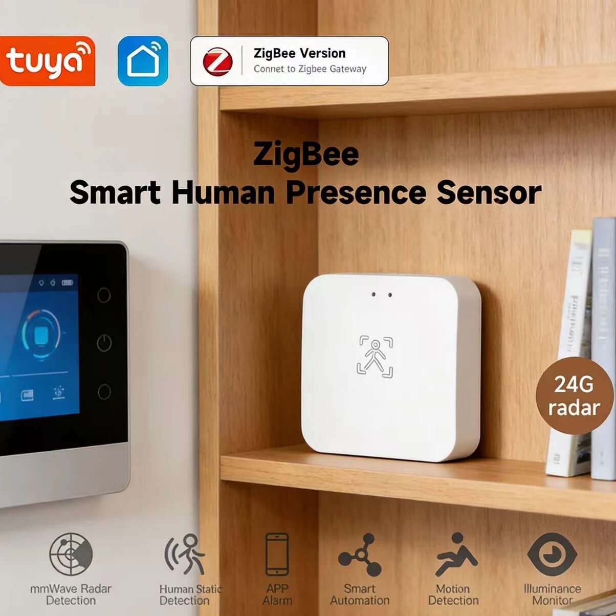 Датчик присутствия человека Tuya Zigbee — фото 1