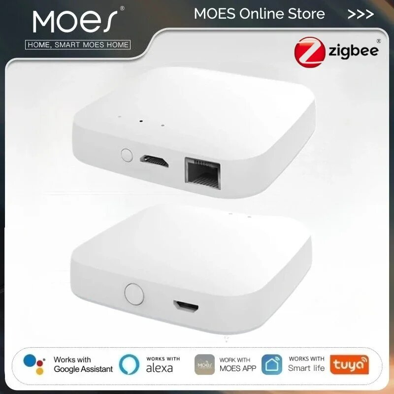 Wired Hub MOES Tuya ZigBee3.0 Smart — фото 1