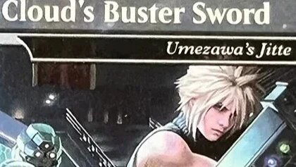 Cloud's Buster Sword Holo 1865 SLD