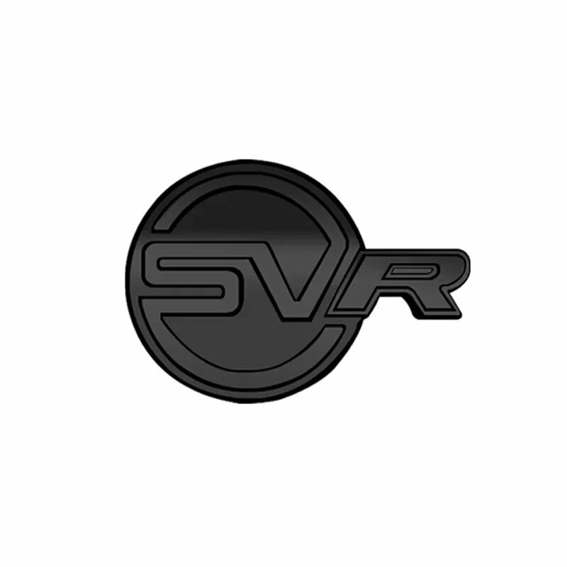 Наклейка SVR на Land Rover Discovery Velar Range Rover