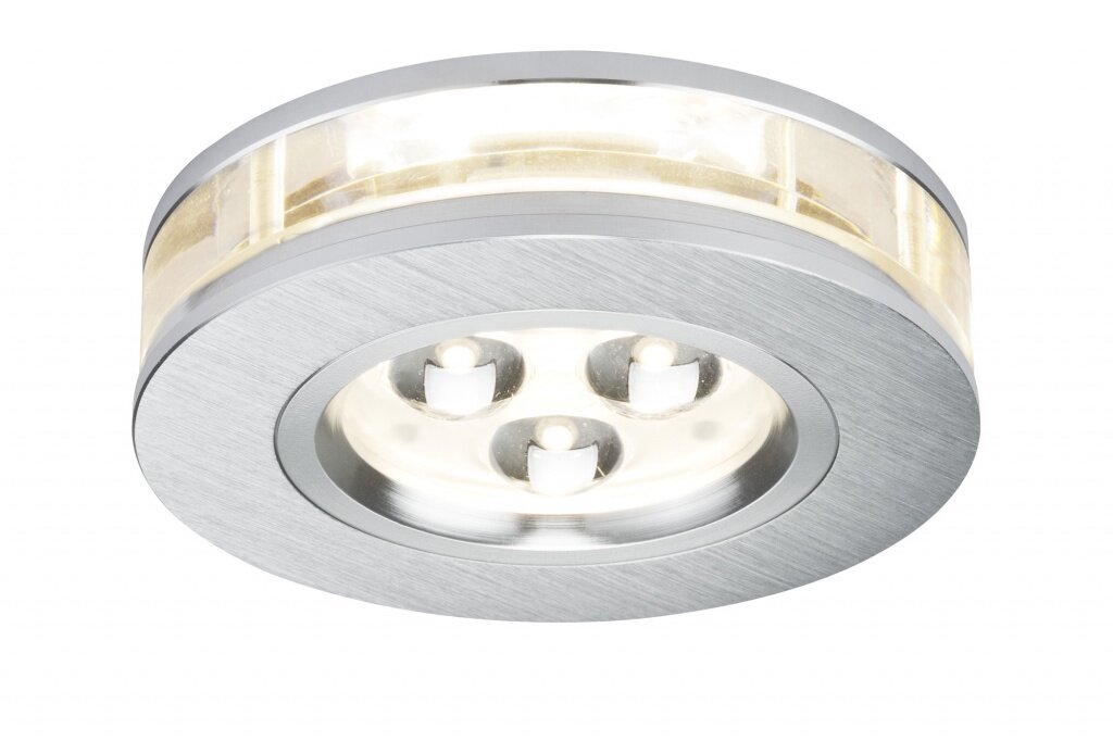 Светильник встраиваемый Premium EBL Liro rund LED 1x3W Alu-g