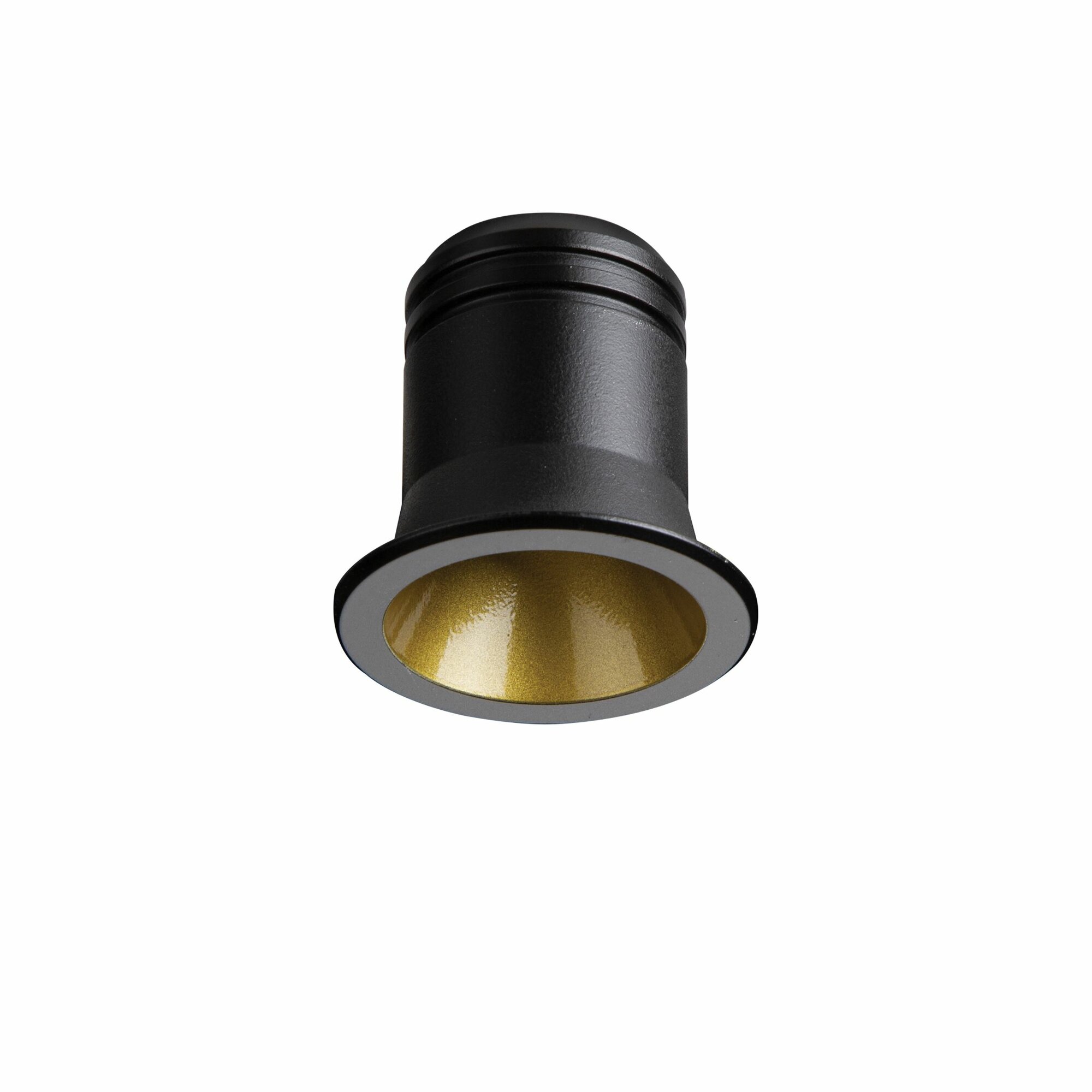 Светильник встраиваемый ideal lux Virus FI D04 3Вт 210Лм 3000К IP20 LED 230В Черный/Золото Алюминий Не диммируемый 244853.