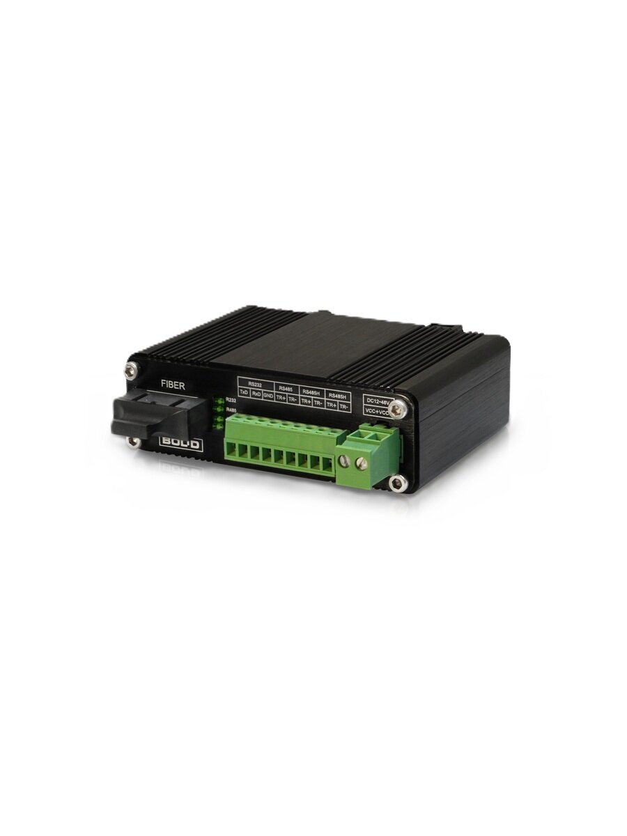 Оптический медиа-конвертер "Болид" RS-FX-SM40, для сигналов RS-232/422/485, многомодовое оптоволокно 9/12