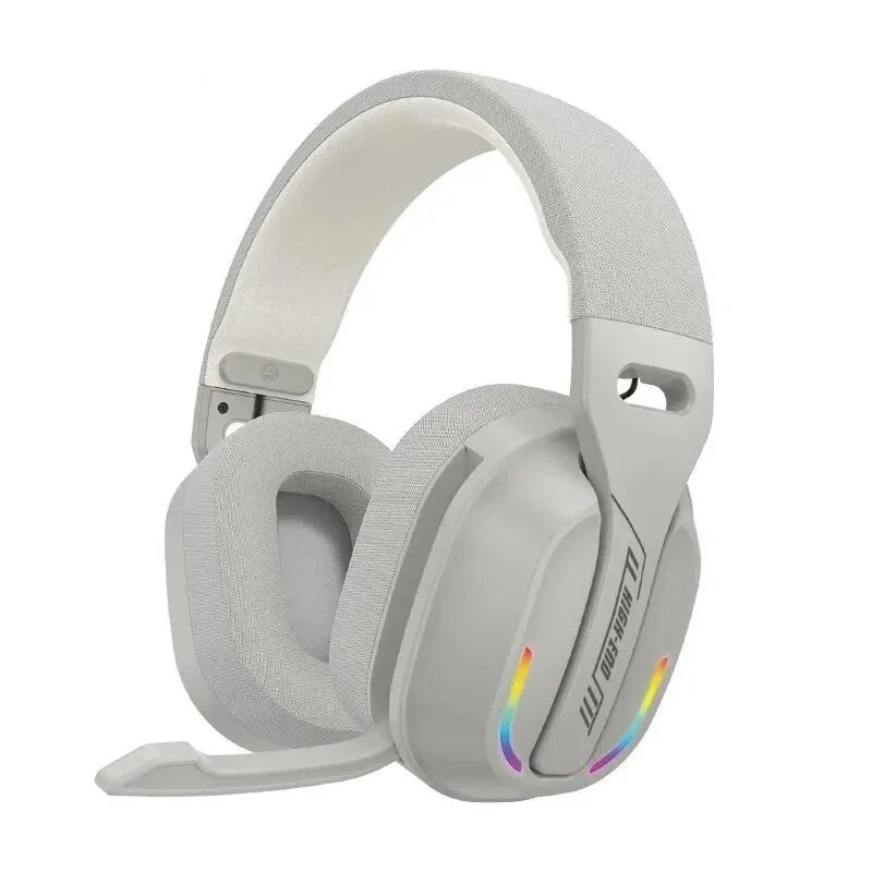 Наушники с микрофоном B500-2.4G, Bluetooth, USB Type-C, 3.5 мм, серебристый