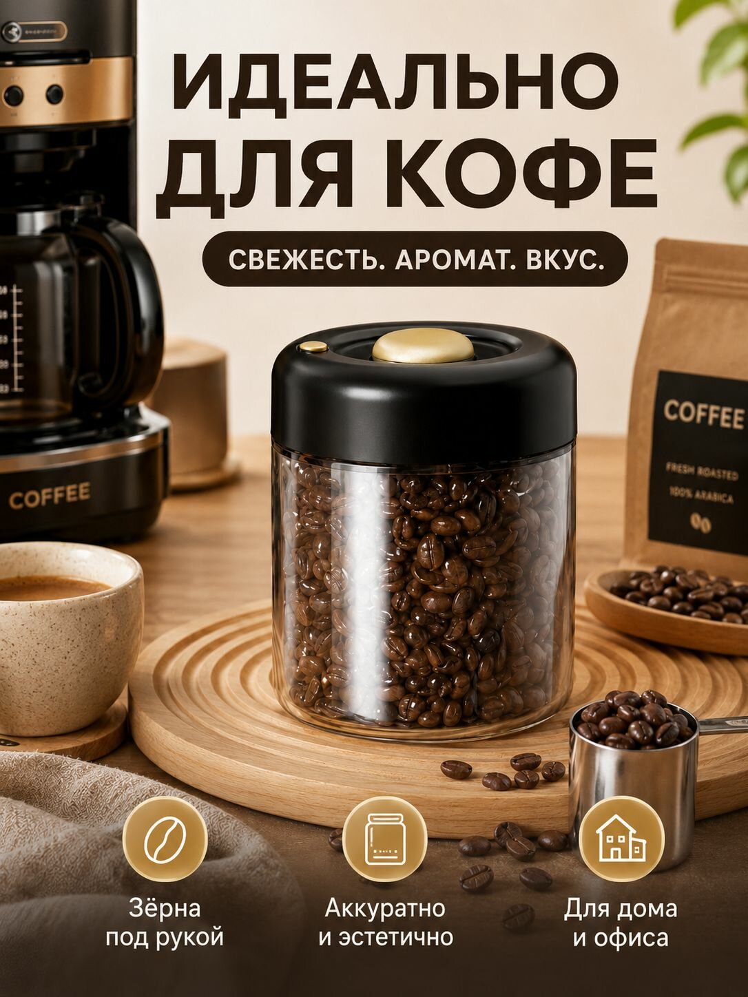 Кадка для засолки 5 л пищевой пластик, диаметр 23.5 см