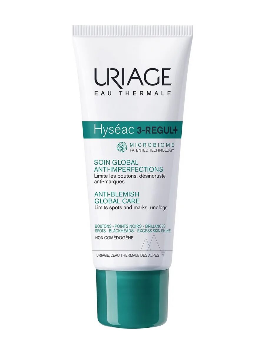 Uriage Hyseac 3-Regul+ Anti-Blemish Global Care Крем для лица 40 мл/гр