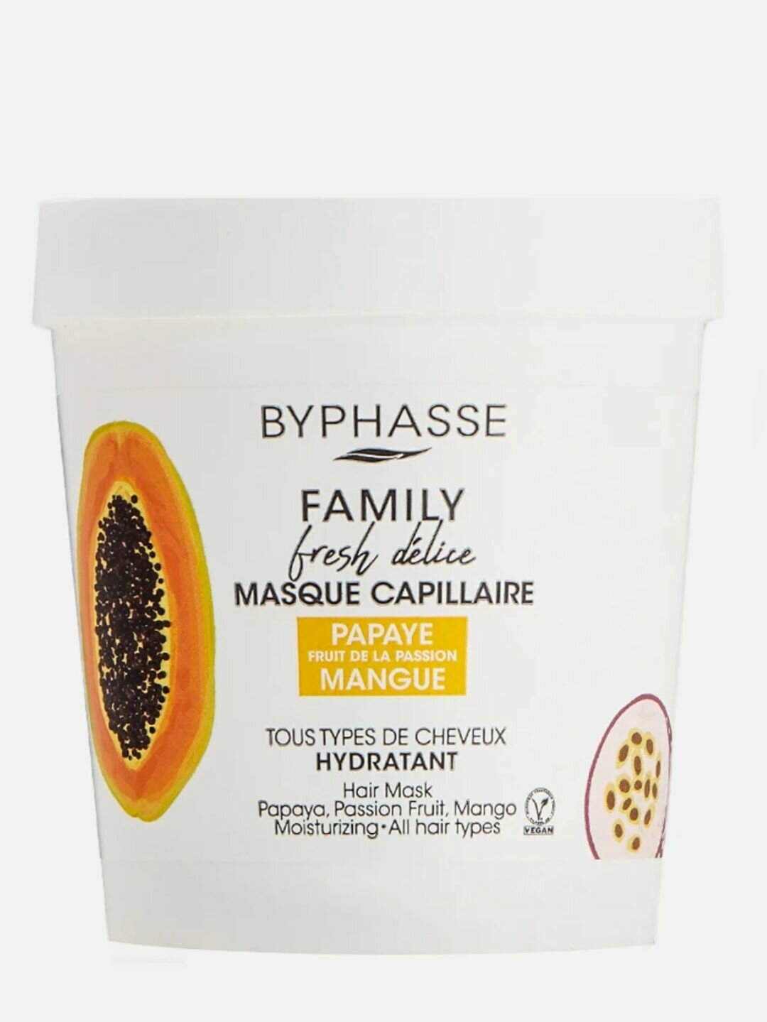 Маска для волос BYPHASSE passion fruit & mango