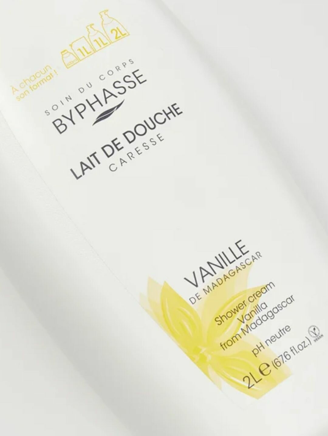 Крем-гель для душа BYPHASSE vanilla — фото 1