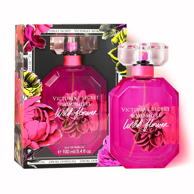 Victoria`s Secret Bombshell Wild Flower духи 100 мл - Виктория Секрет Бомшел Дикий Цветок женские