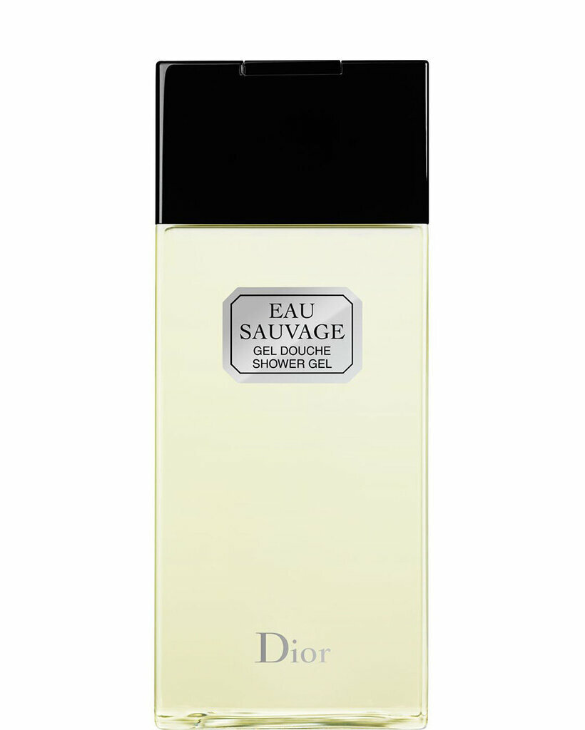 Парфюмированный гель для душа Dior Eau Sauvage (200 мл)| тонизирует и оставляет на теле тонкий, стойкий шлейф парфюма.