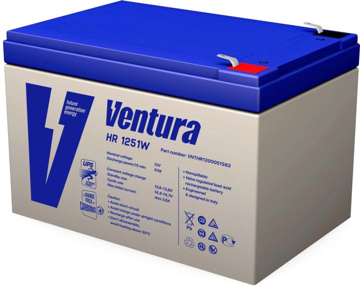 HR 1251W VENTURA Батарея VENTURA Батарея для ИБП Ventura HR 1251W