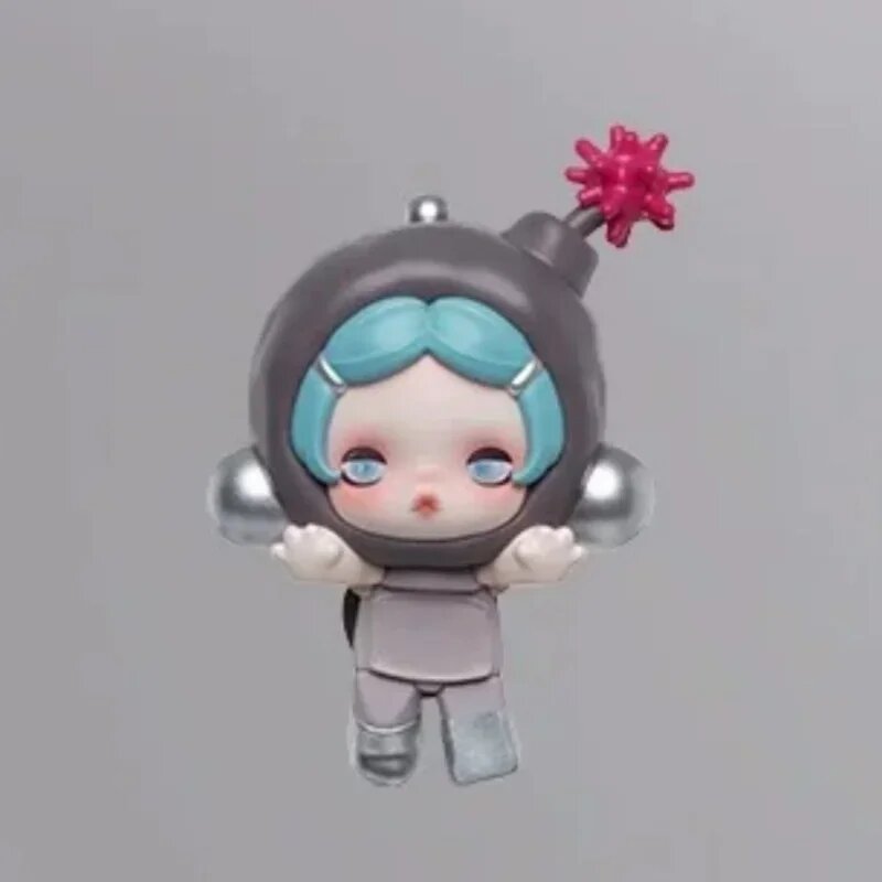 POP MART POP ATTACH SKULLPANDA Off Mode Series мини-фигурки