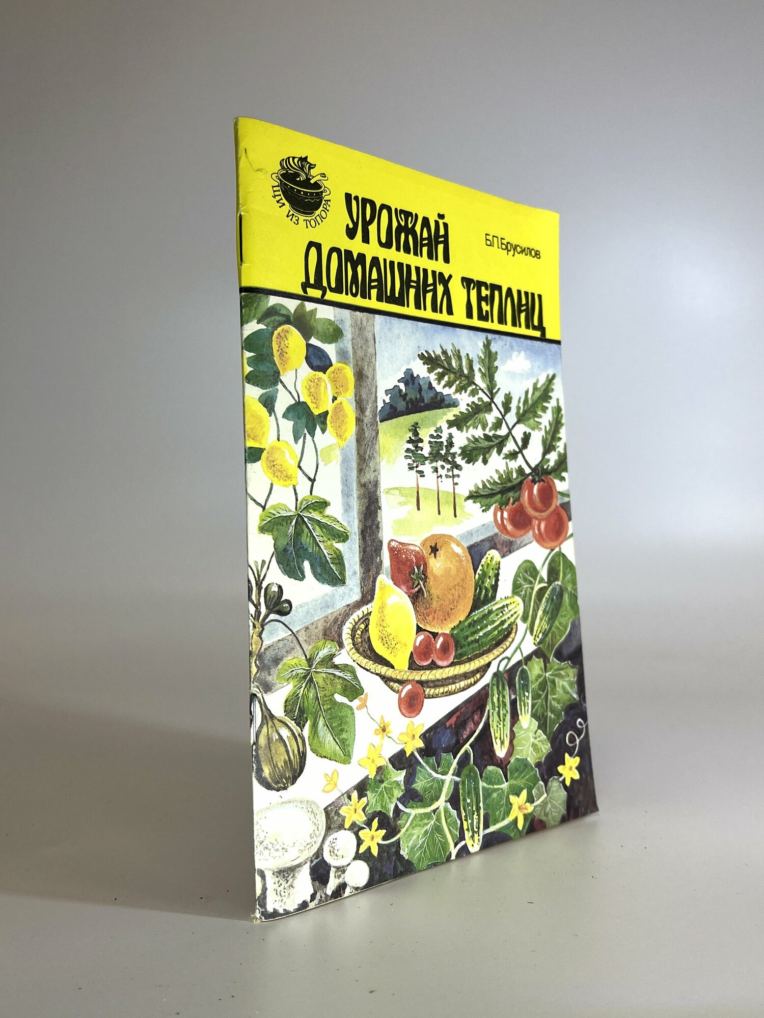 Урожай домашних теплиц. Б. Л. Брюсов. Букинистические книги в отличном состоянии.