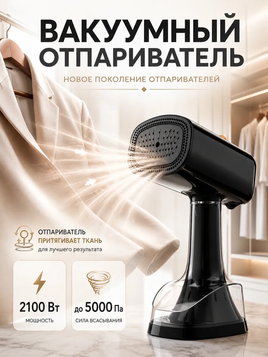 Вакуумный отпариватель нового поколения 2100 Ват