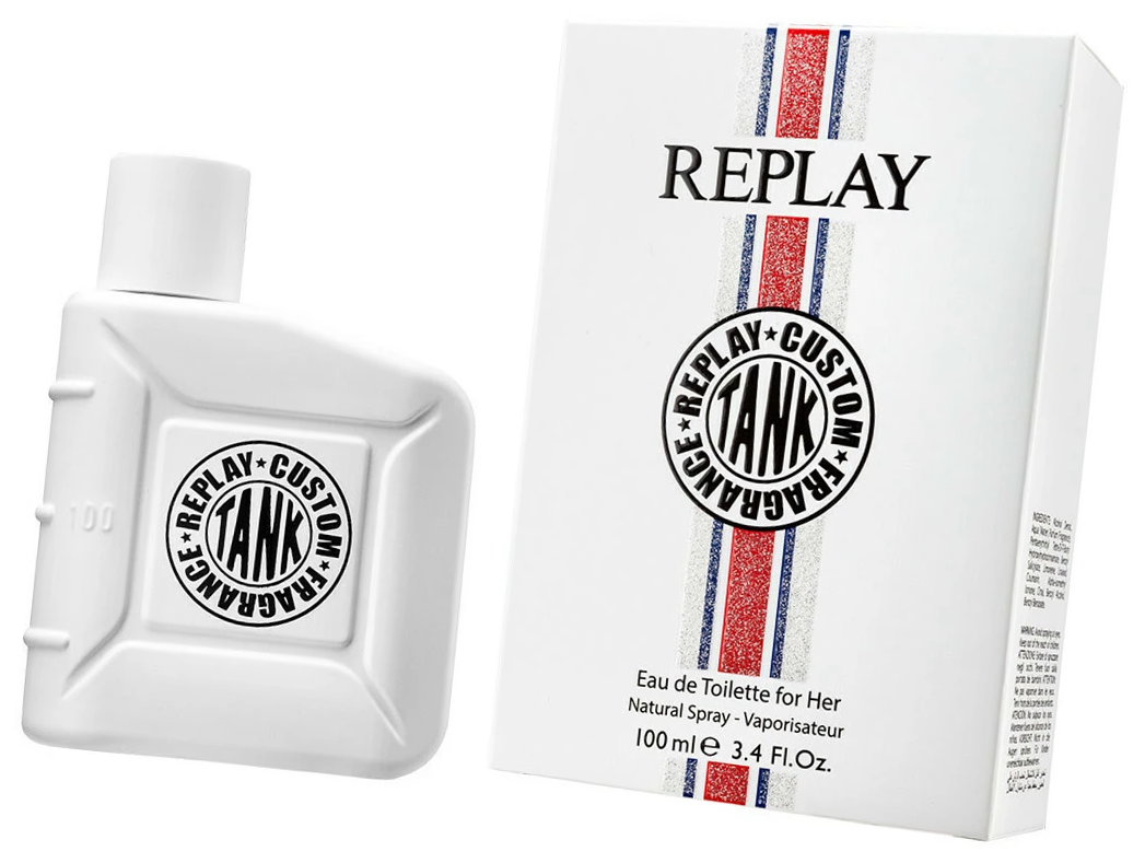 Replay Tank Custom For Her 100 мл женский аромат / Реплей Тэнк Кастом Фор Хер