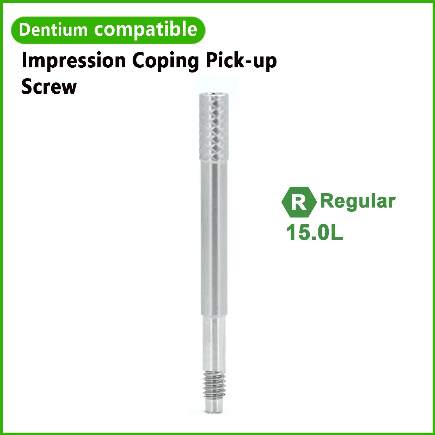 Dentium Impression Coping Pick-up Screw Regular 15.0L