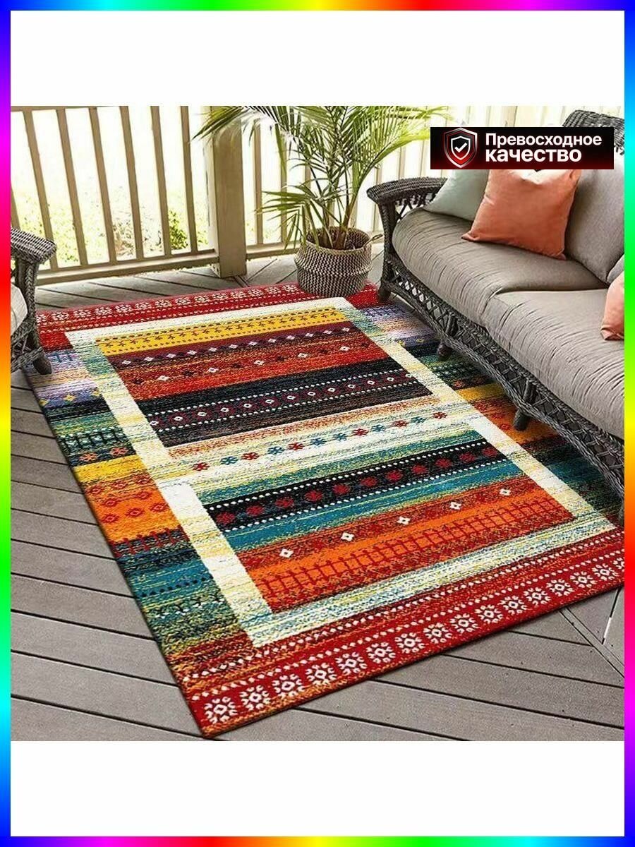 Ковер без ворса с антиаллергенным покрытием для дома-ковры, инновационныи