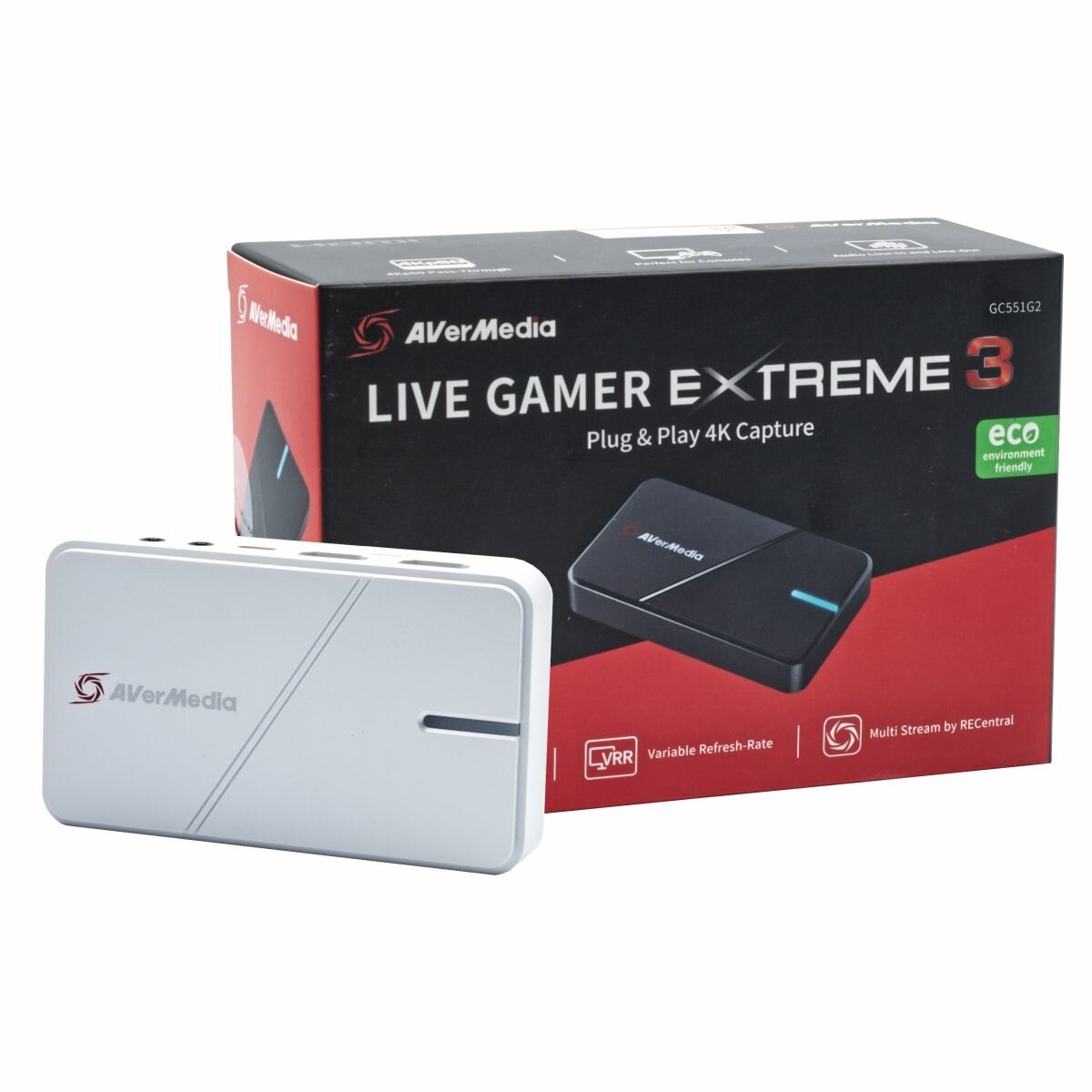 Устройство видеозахвата внешнее AVER Media Live Gamer Extreme 3, White (GC551G2)