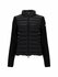 Куртка Moncler Zip-up jacket, размер M, black/black