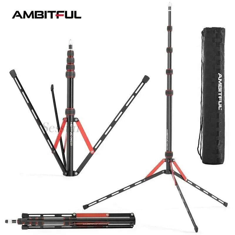 Ambitful GM220 Штатив для светодиодного освещения с софтбоксом и отражателем