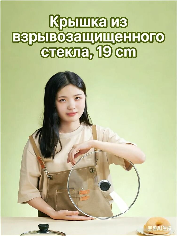 Крышка, 1 шт, диаметр: 19 см