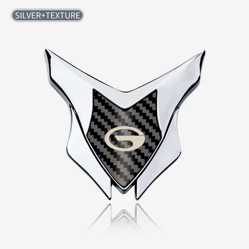 Автомобильная наклейка, щит, Стайлинг, эмблемы, логотип, наклейки для Trumpchi GAC GS4 Silver-carbon