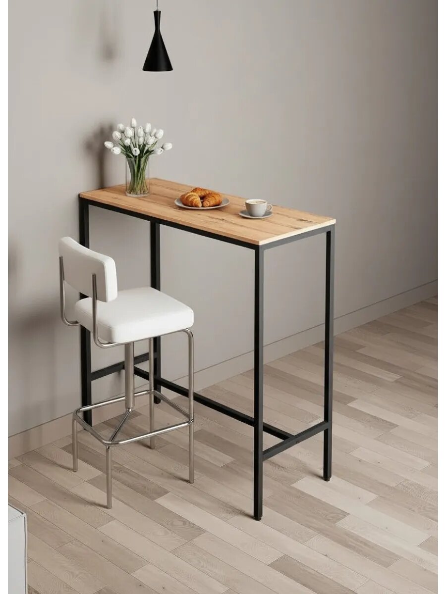 Барный стол для кухни стойка кухонный обеденный офисный лофт