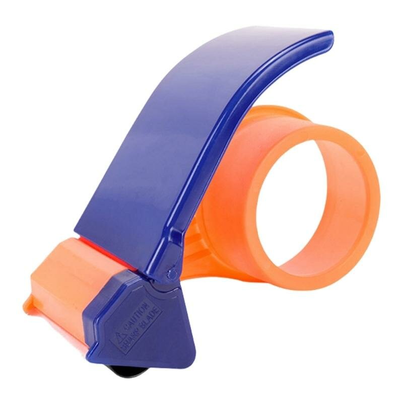 Диспенсер для упаковочной ленты, 4,8 см Оранжево-голубого цвета