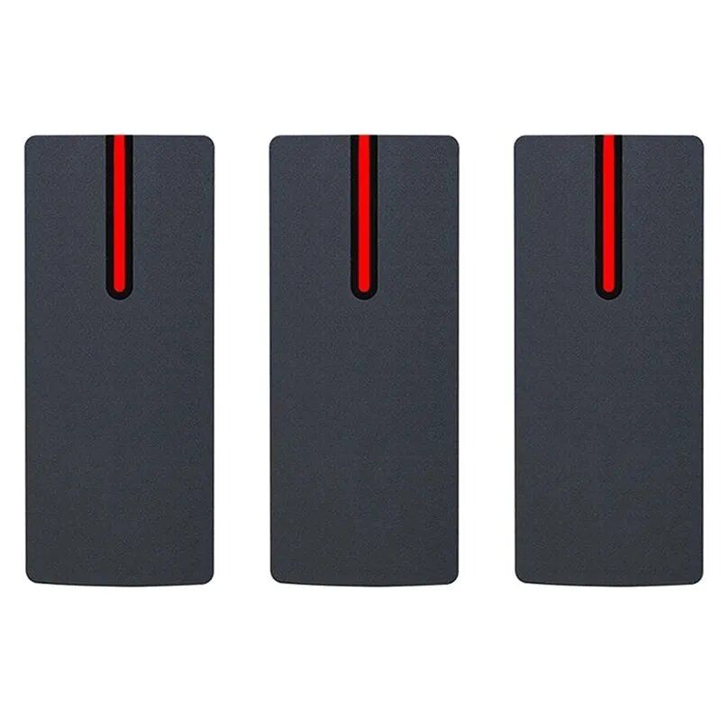 3x Считыватель IC IP68 13,56 КГц, Поддержка Ведомого Устройства Управления Wiegand 26/34