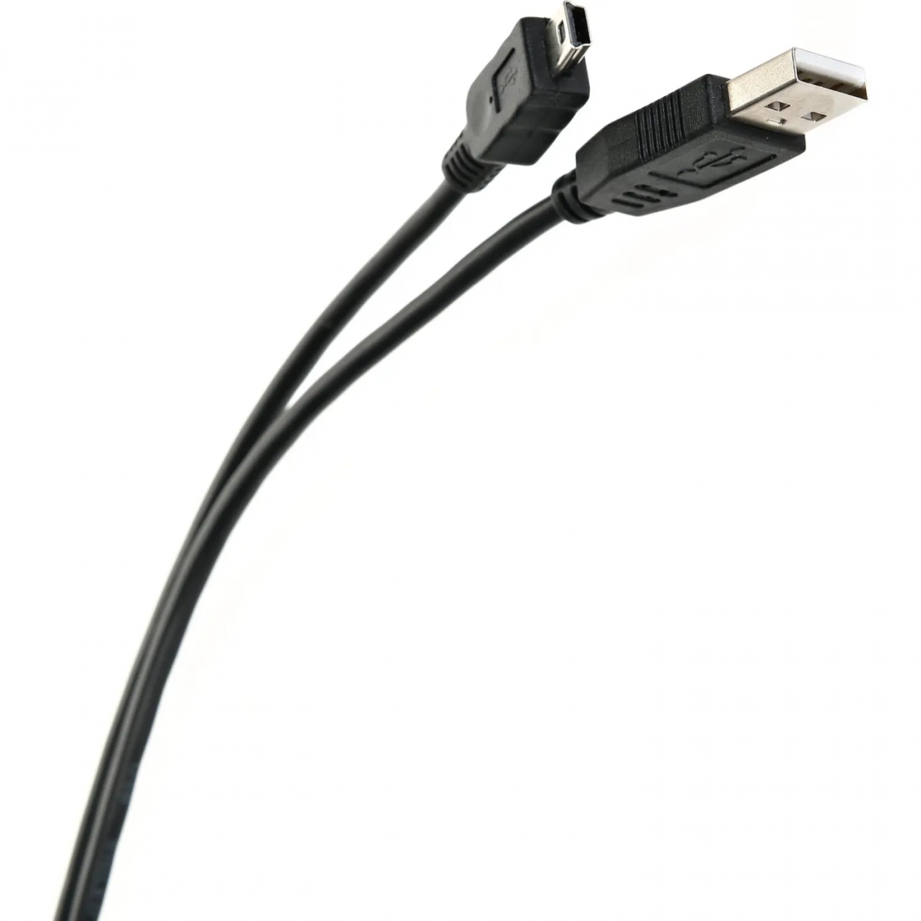 Кабель USB 2.0 A--gt; mini-B 5P (1,8м) чёрный, Telecom TC6911BK-1.8M 2390332