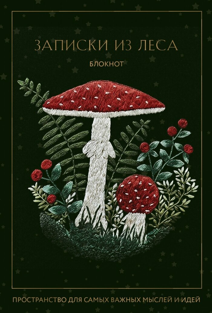 Записки из леса. Пространство для мыслей, идей и важных мелочей. Блокнот (64 л.)