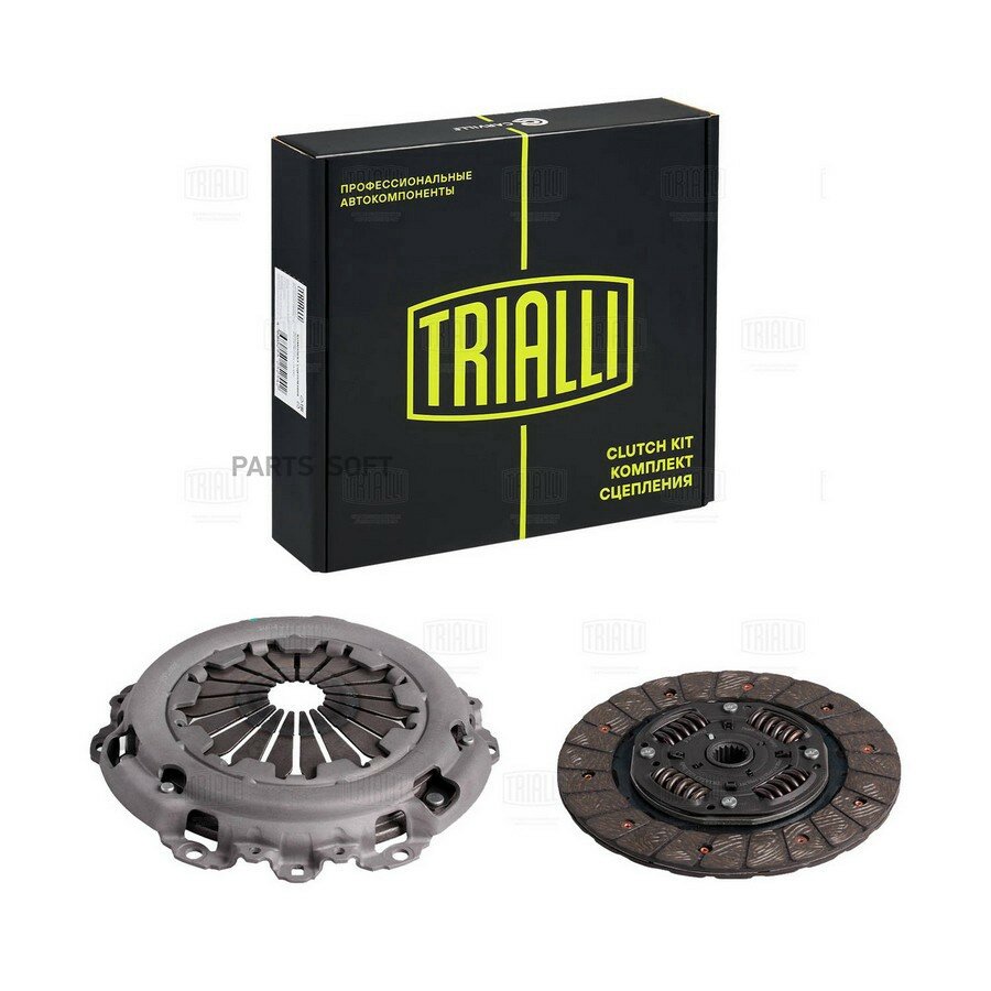 TRIALLI FR-2003 Сцепление в сборе для а/м Peugeot 307 (00-)/Citroen C4 (04-) 1.4/1.6 (без муфты) (FR 2003)