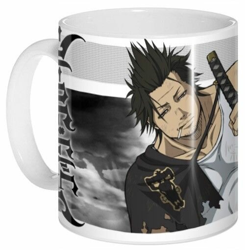 Кружка Чёрный Клевер (Black Clover)
