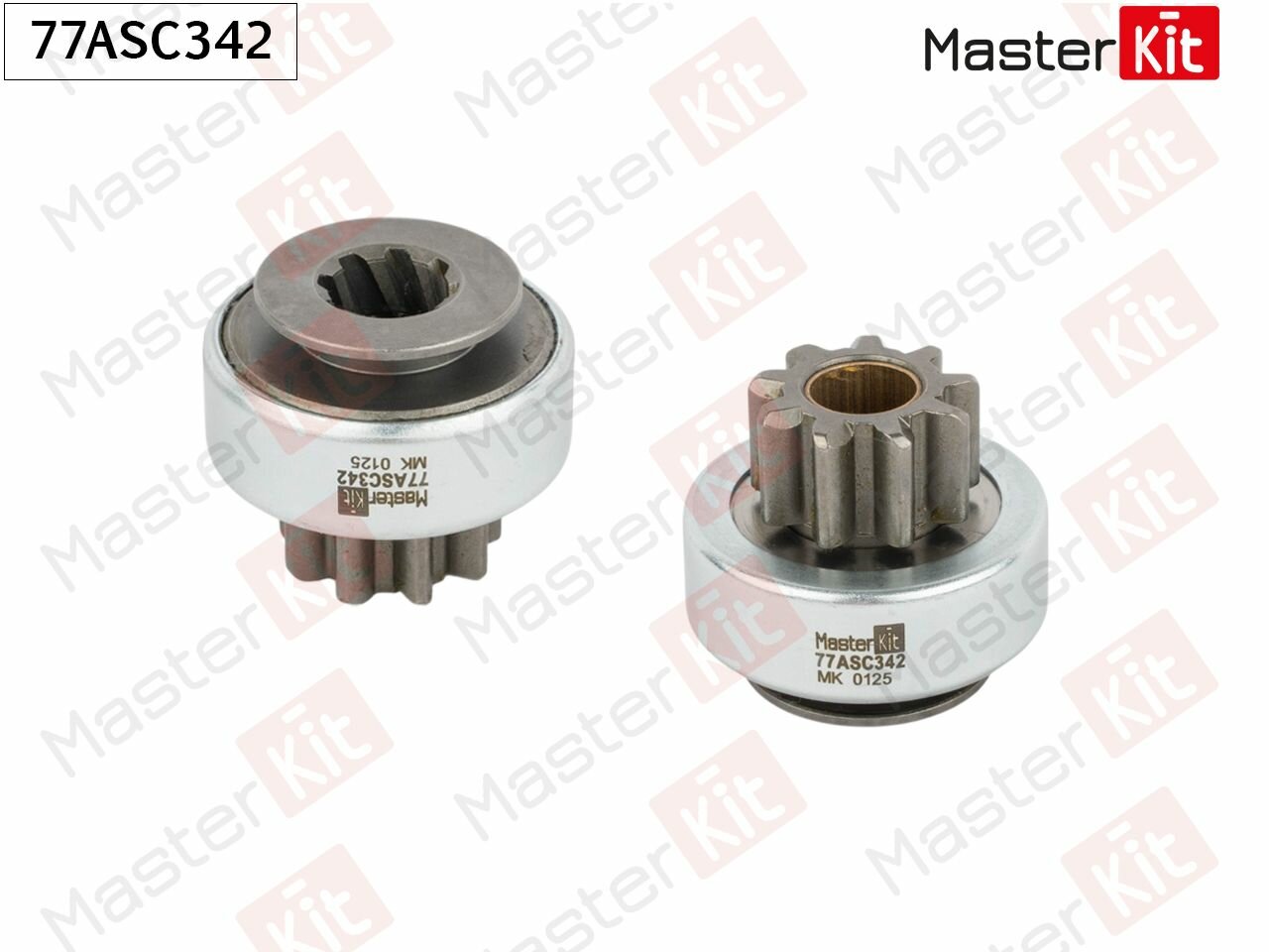 Бендикс стартера Hyundai Accent IVRBElantra VMDUD 10-Kia CeedJDRio IIIUB 11-18 MasterKit 77ASC342