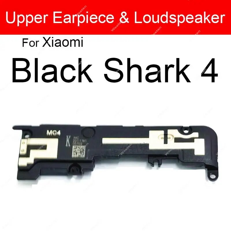 Динамик и ушная рампа для Xiaomi Black Shark 4, Black