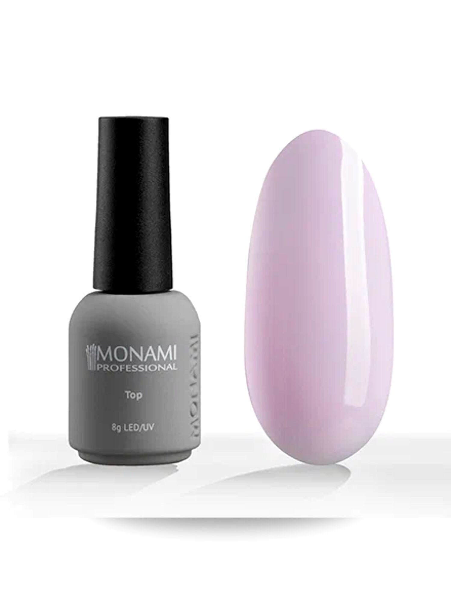 Топовое покрытие Monami Super Shine Top Sunrise Violet, без липкого слоя, цвет фиолетовый, 8г