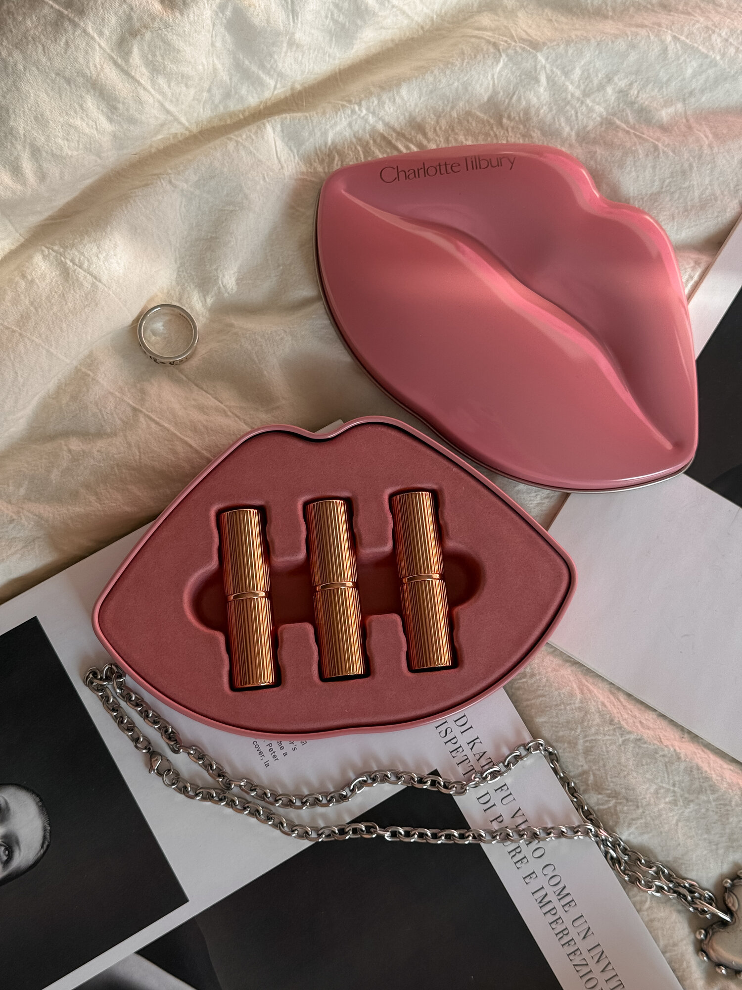 Charlotte Tilbury набор губных помад Iconic Hollywood Mini Lip Trio Kit
