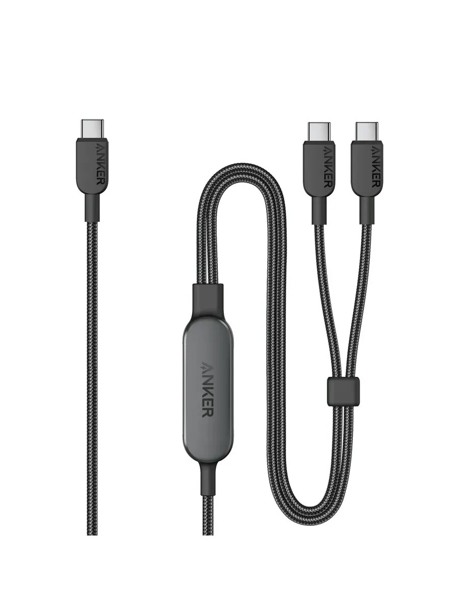 Кабель для зарядки 2-в-1 Usb-C to Usb-C 1.2m 140W