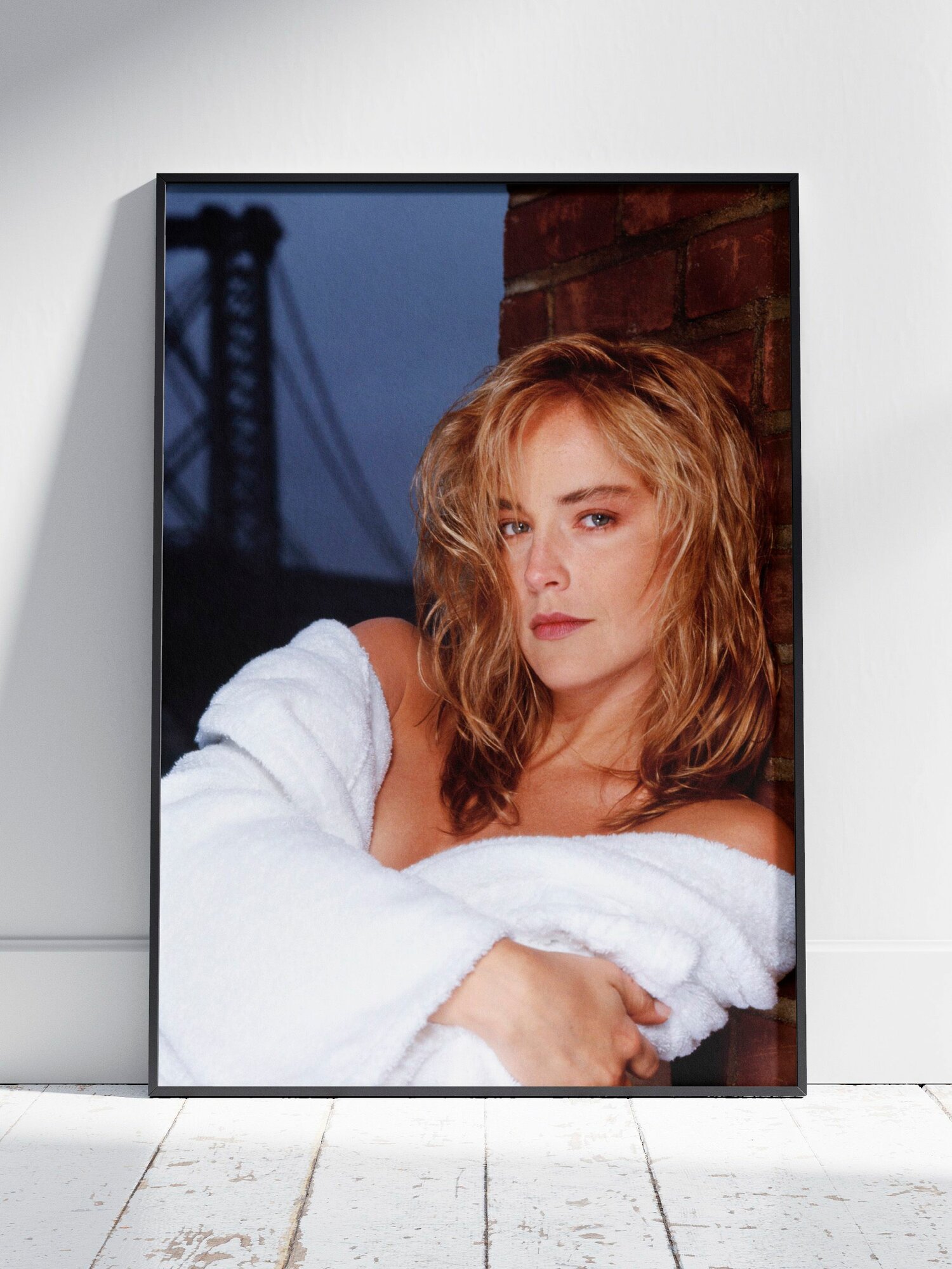 Плакат на стену для интерьера Шэрон Стоун (Sharon Stone 47) - Постер по актеру фильма, кино, сериала формата A4 (21x30 см)