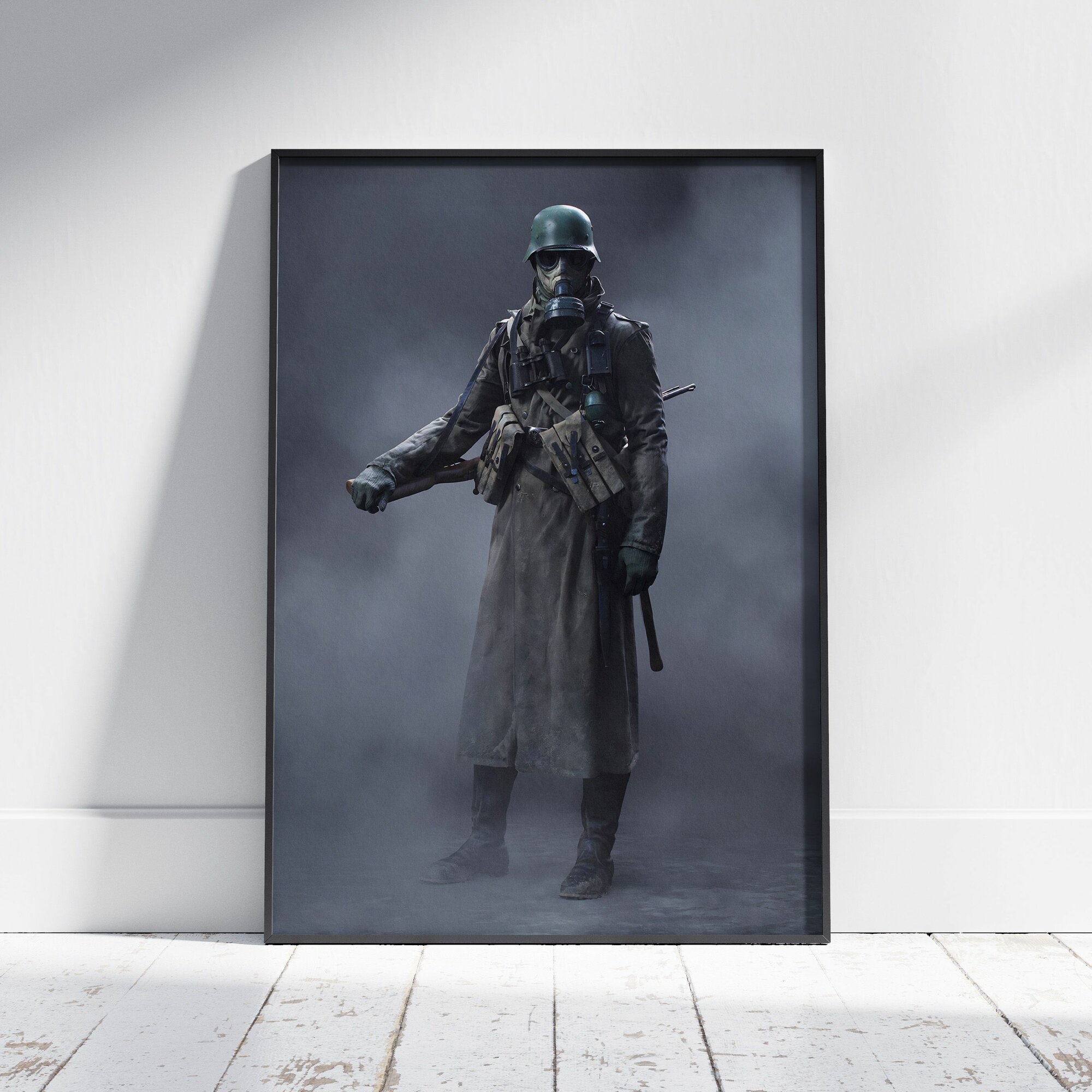 Плакат на стену для интерьера Бателфилд (Battlefield 5 - 6) - Постер по игре формата А4 (21x30 см)