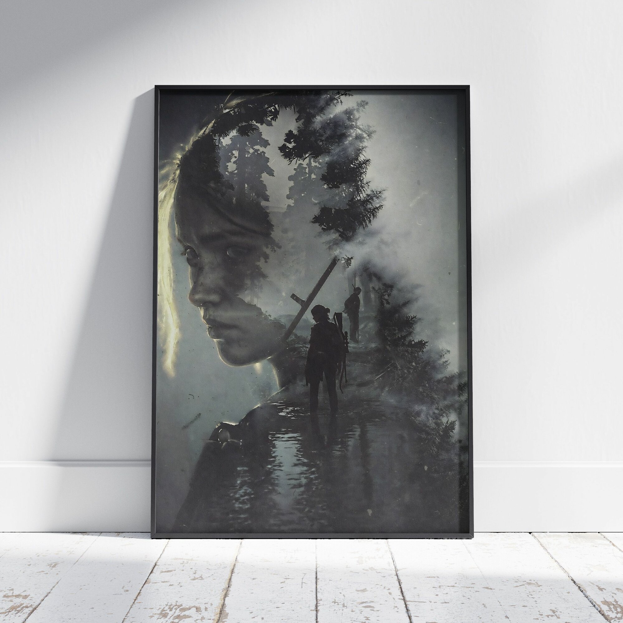 Плакат на стену для интерьера The Last of Us (Элли 6) - Постер по игре формата А4 (21x30 см)