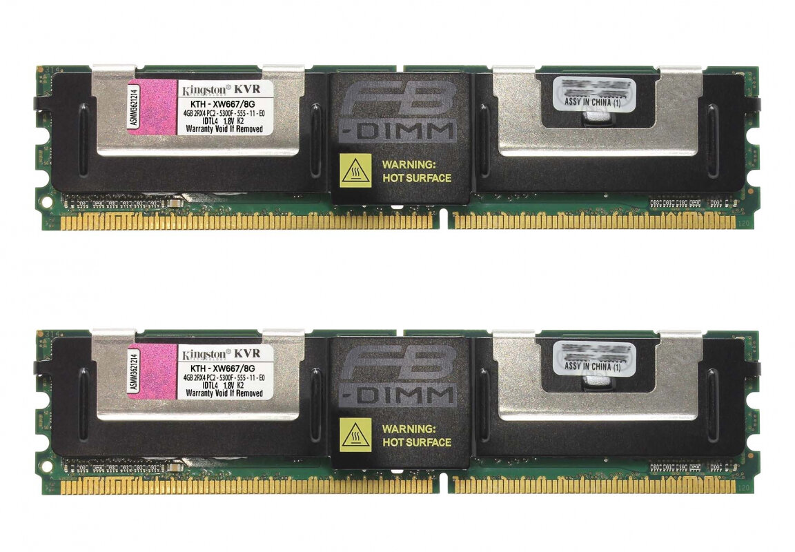 Оперативная память Kingston KTH-XW667/8G DDRII 8Gb