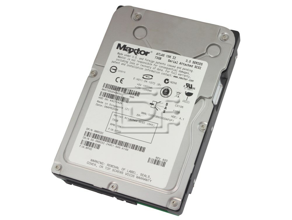 Жесткий диск Maxtor 8K073S0 73,4Gb SAS 3.5" HDD